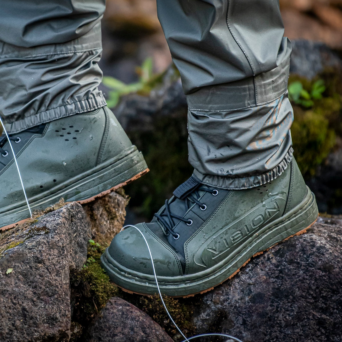 Koski Green Wading Shoes – Vision Fly Fishing